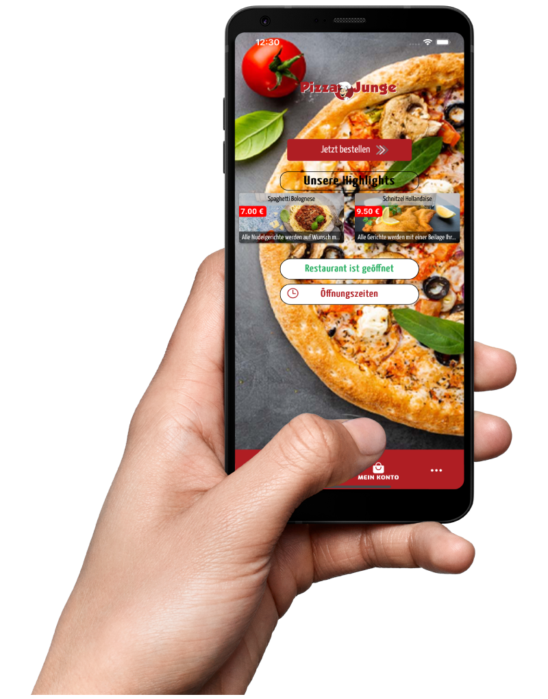 Pizza Junge